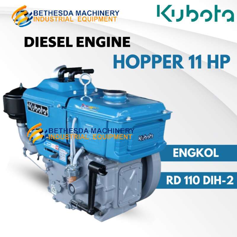 Jual Mesin Penggerak Diesel 11 HP KUBOTA / Diesel Engine 11 PK Hopper ...