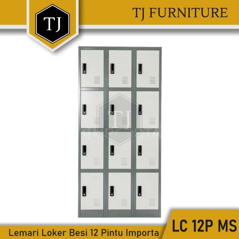 Promo Importa Loker Besi / Lemari Arsip / Locker Kantor Besi 12 Pintu ...