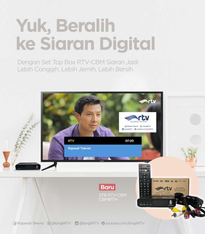 Jual Set Top Box Stb Tv Digital Merk Cbm Semua 55 Channel Tv Format Hd Di Seller New Vision ...