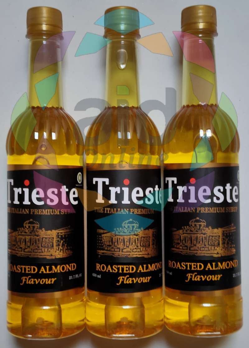 Jual Trieste Italian Premium Syrup Roasted Almond Flavour Di Seller Aid ...