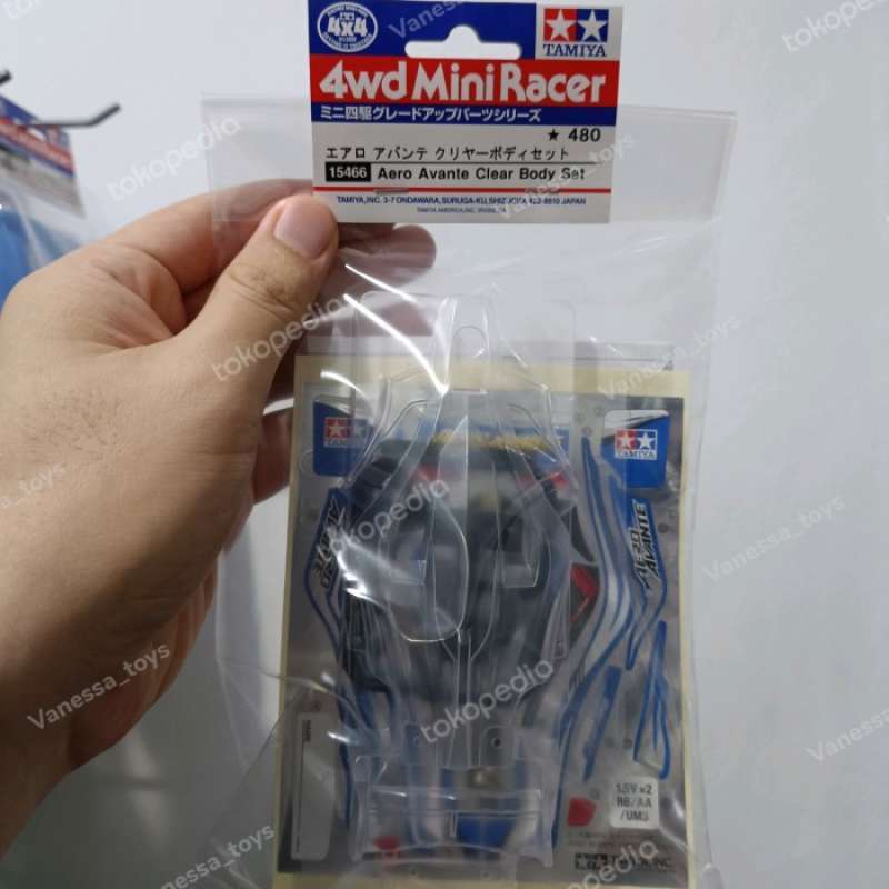 Promo Tamiya 15466 Body Aero Avante Clear Body Polycarbonate Set ...