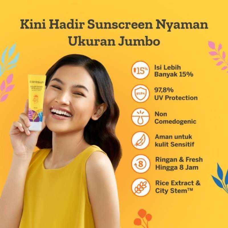 Jual Carasun Solar Smart Uv Protector 70 Ml (sunscreen) Di Seller Million Beauty Care - Petojo ...