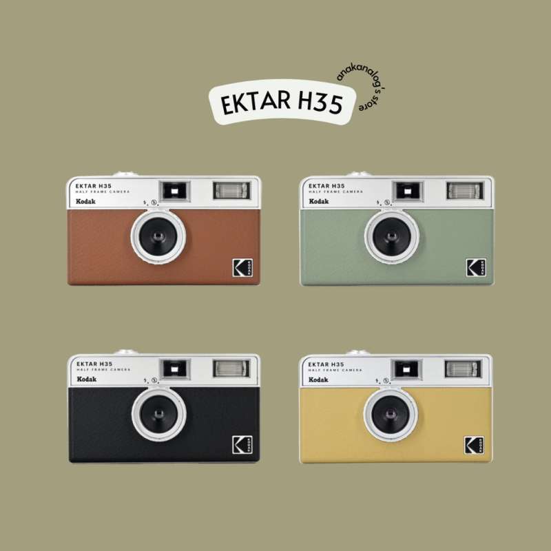 Jual Kodak Ektar H35 Half Frame kamera analog reusable 35mm di Seller ...
