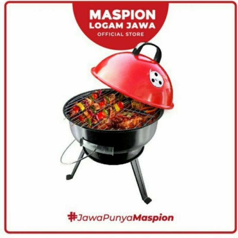 Promo Peralatan Memasak Maspion Standing Bbq Grill 35Cm Merapi Gril ...