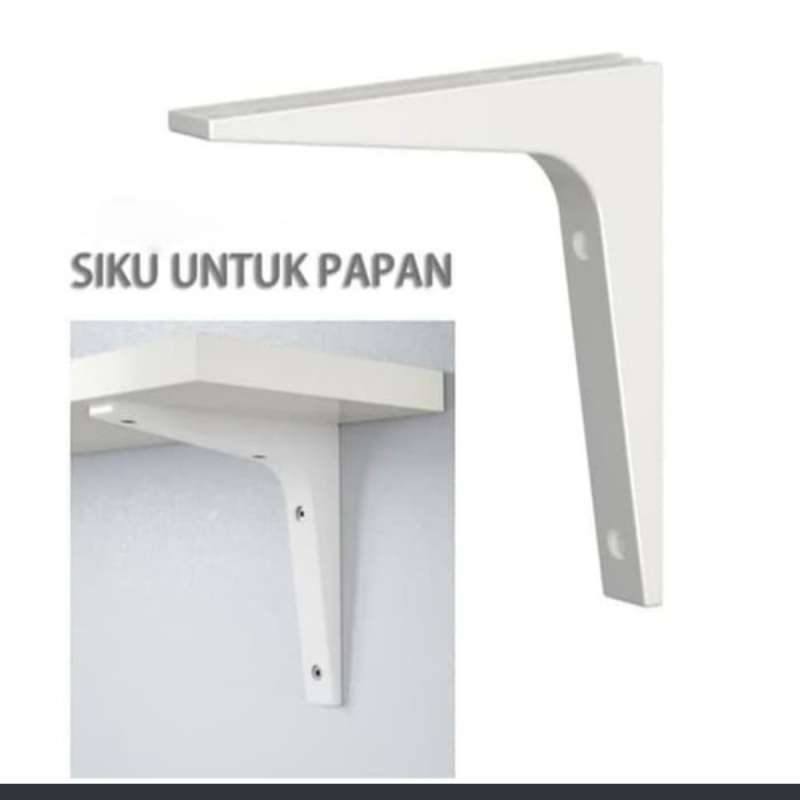 Jual Bracket siku dinding papan rak kayu furniture interior vintage ...