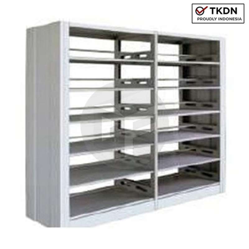 Jual Rak Besi Lemari Buku Besi Rak Perpustakaan Safeguard Sbsw2p - P2 ...
