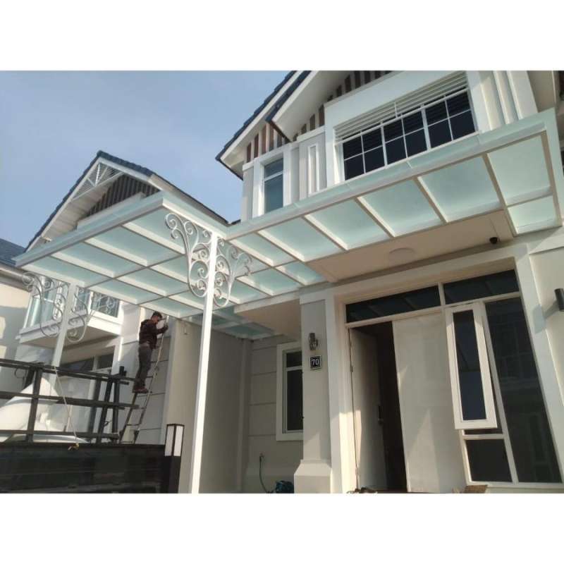 Jual Kanopi Atap Kaca Tempered Atap Tempered Kaca Tempered 8 Mm Di