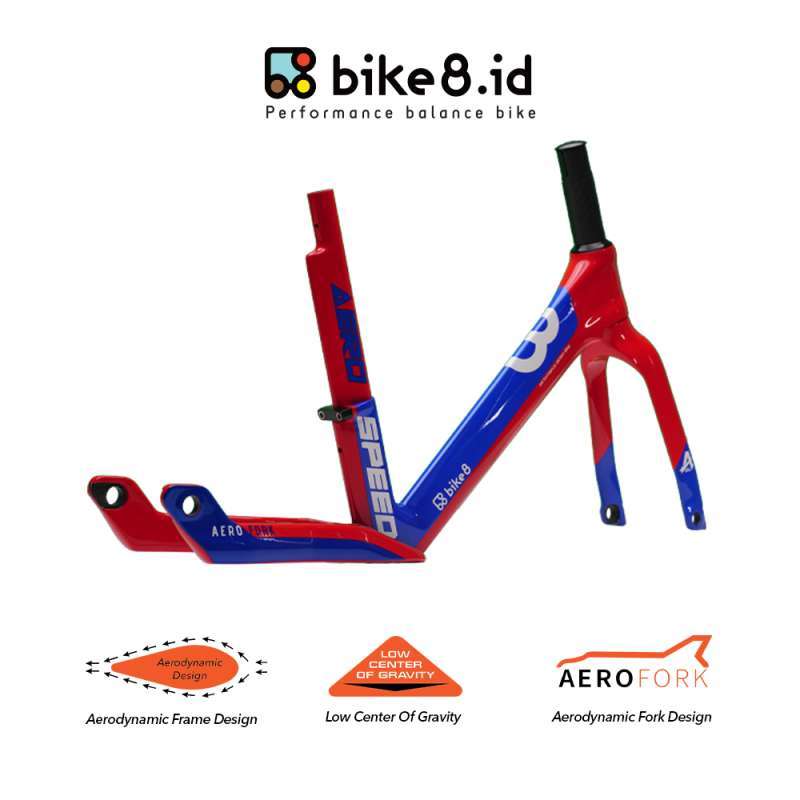Promo Bike8 Aero A Carbon Frame Balance Bike / Push Bike - Sepeda Anak ...
