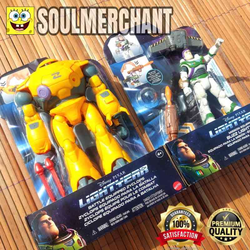 Jual DISNEY PIXAR BUZZ LIGHTYEAR MISSION EQUIPPED BATTLE EQUIPPED ...