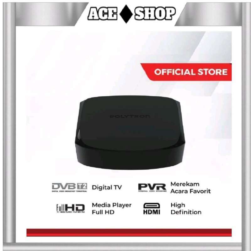 Jual Polytron PDV 700T2 Set Top Box DVB-T2 TV STB Receiver Siaran Digit ...