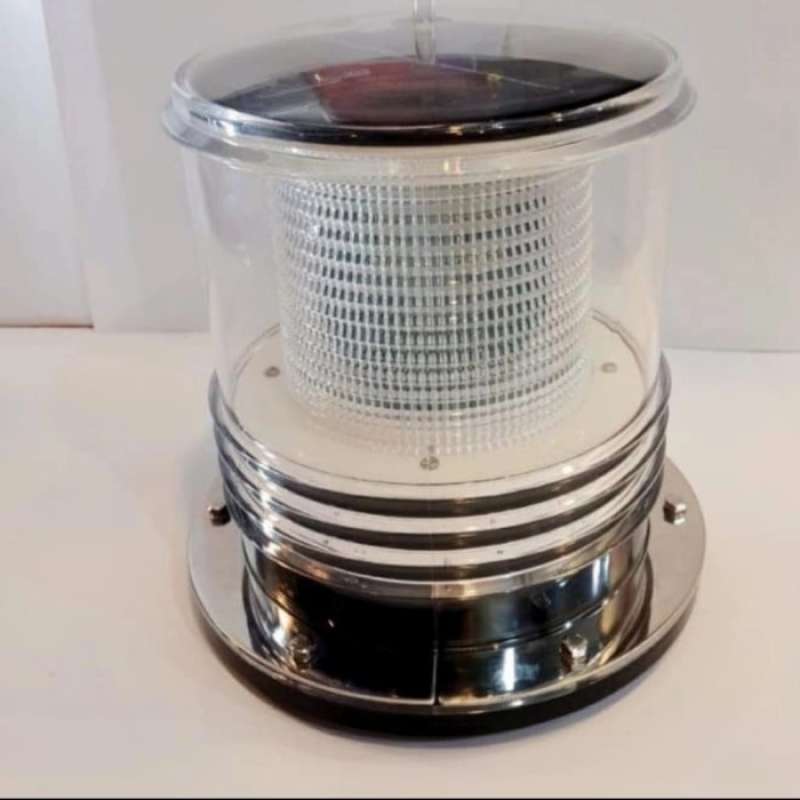 Jual Lampu Menara Led Tower Solar Cell Strobo Rotary Rotary-kuning Di ...