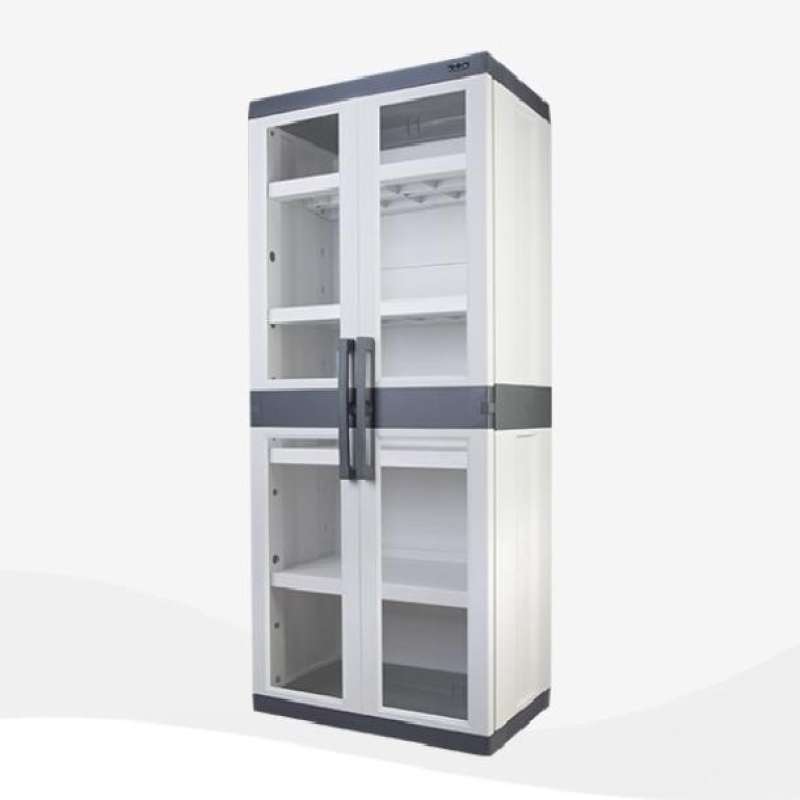 Jual Lemari Plastik Arisa Ca-0602 | Ca0602 Serbaguna Pintu Kaca Rak Handle Di Seller Kita Beliin ...