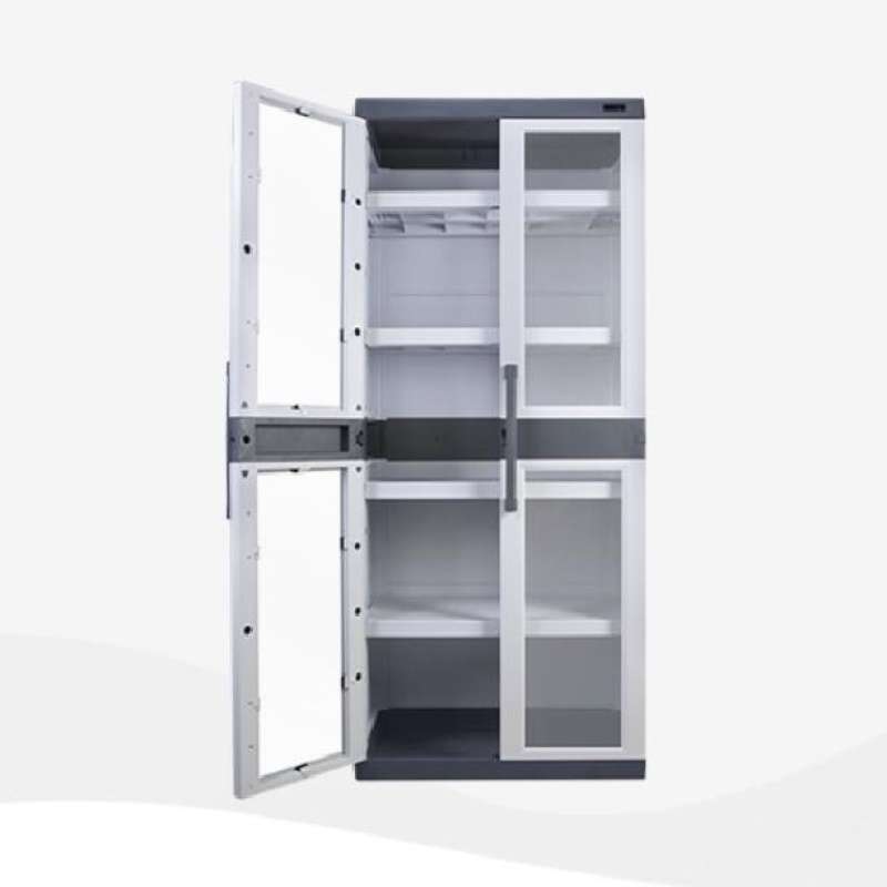 Jual Lemari Plastik Arisa Ca-0602 | Ca0602 Serbaguna Pintu Kaca Rak Handle Di Seller Kita Beliin ...