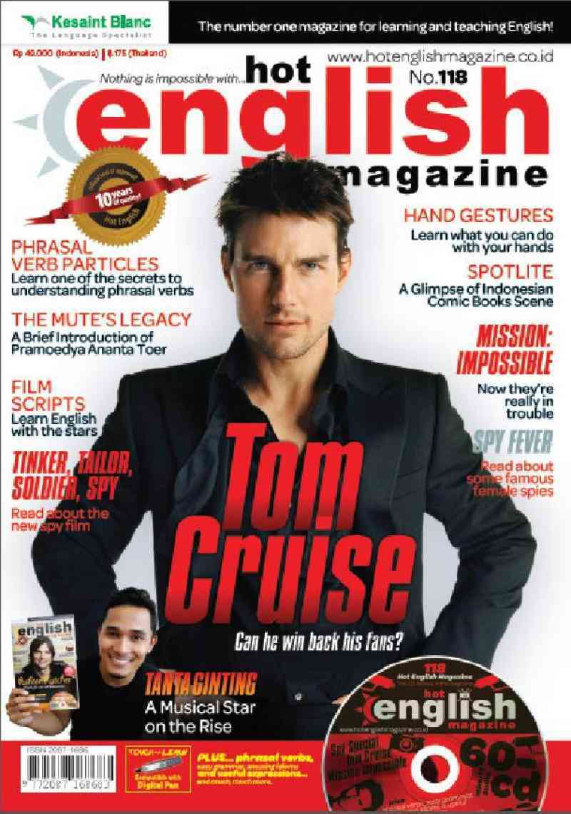 Jual Buku Majalah Hot English Magazine Edisi 118 - Hot English Group Di ...