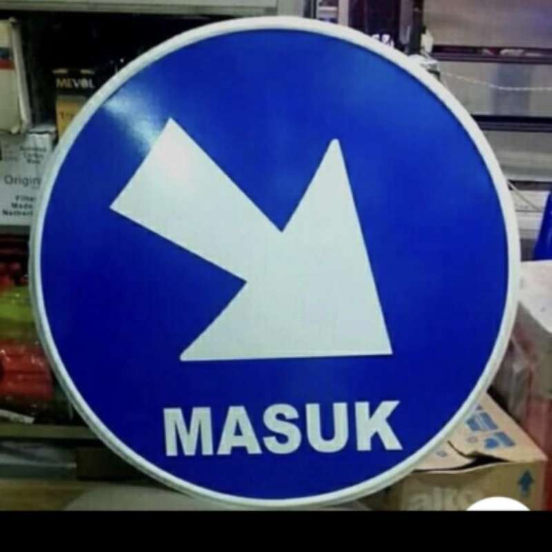 Jual Sign Masuk/Forbiden Plat Alumunium di Seller Cetak.id - Kapuk ...