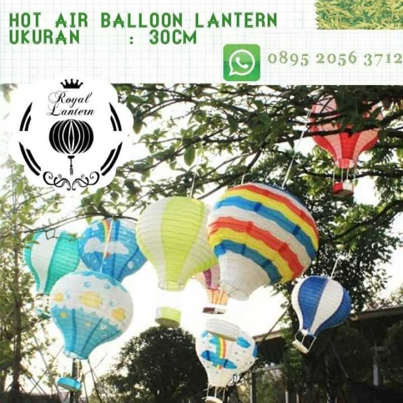 Jual Hot Air Balloon Lantern Lampion Balon Udara Gantung Kertas - 2 di ...