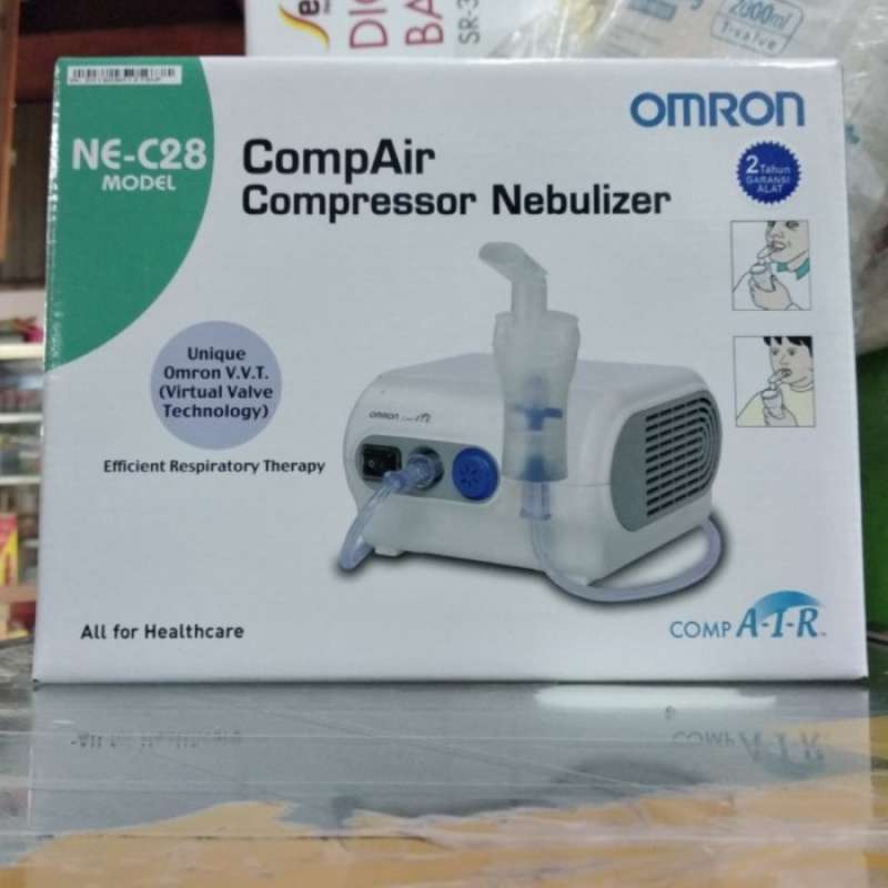 Promo alat uap omron nebulizer ne c28 alat uap Omron c28 Diskon 23% di ...