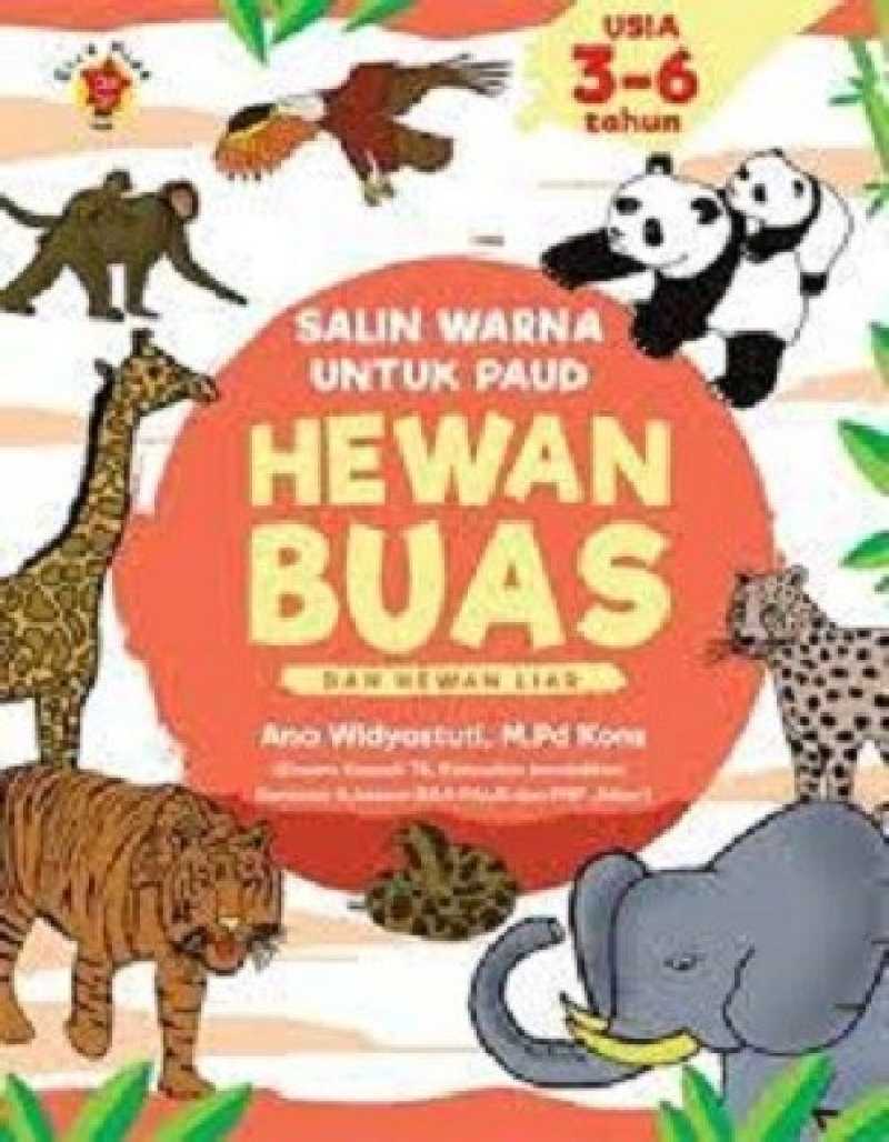 Jual Buku PAUD/ TK Salin Warna untuk PAUD Hewan Buas di Seller ...
