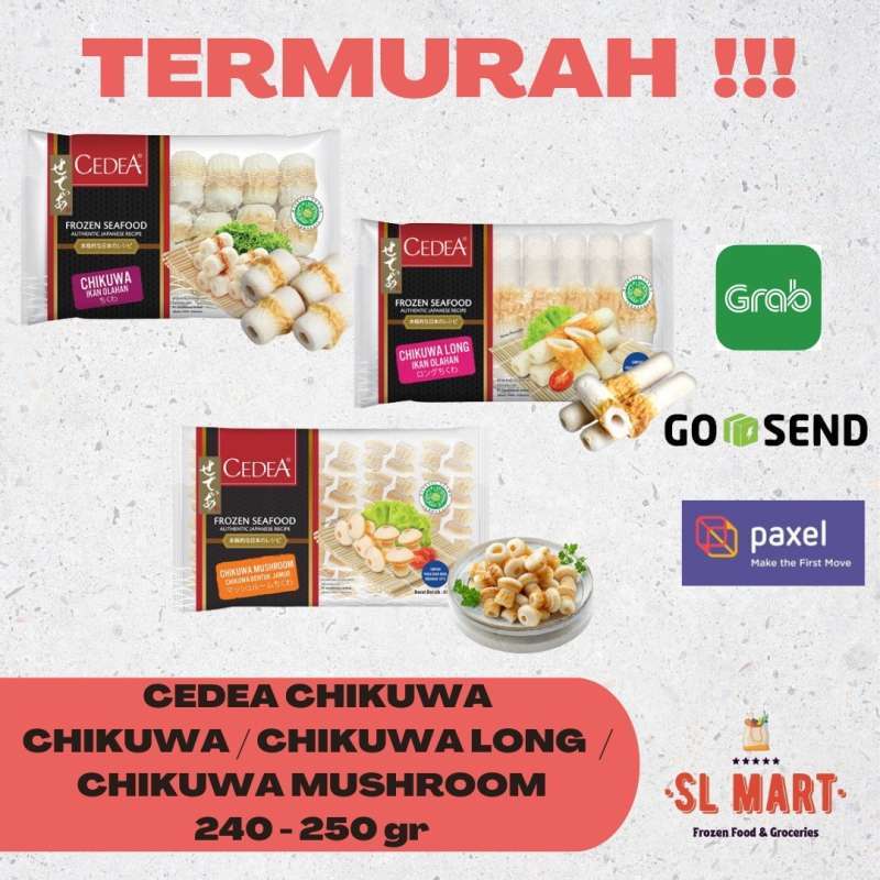Promo Cedea Chikuwa Mini / Chikuwa Long / Chikuwa Mushroom All Variant ...