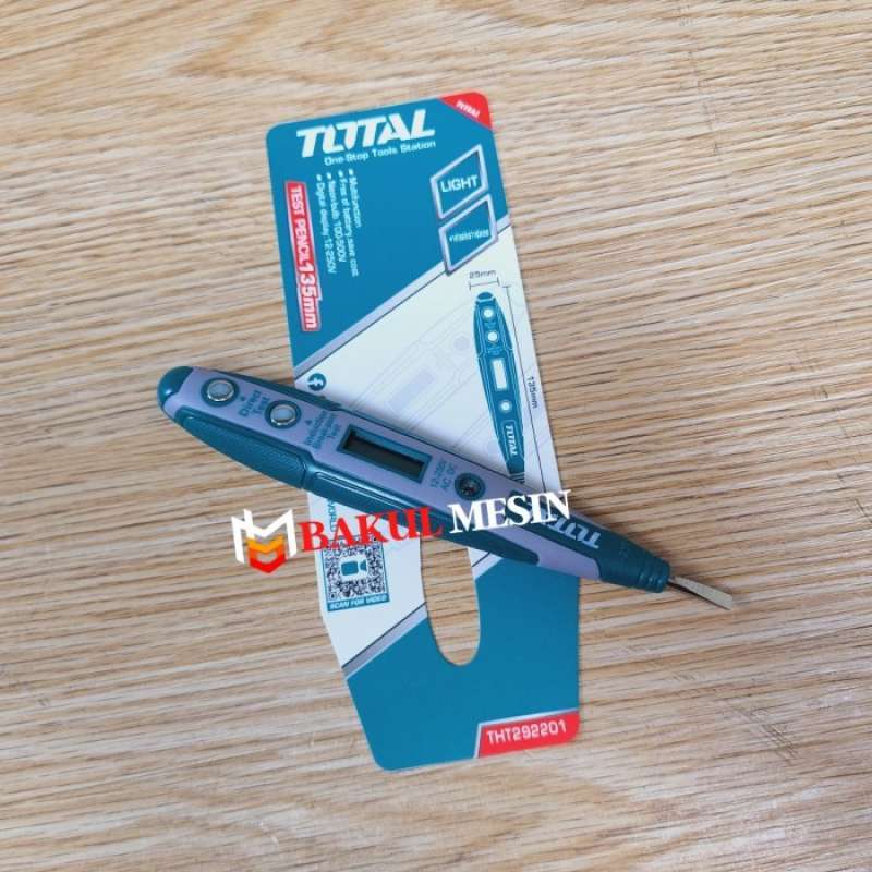 Promo testpen TOTAL THT292201 Test pen digital digital voltage Diskon ...