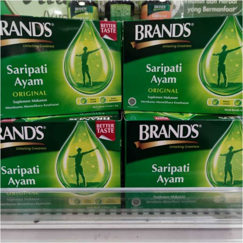 Jual 70gr Brands Saripati Ayam Original / Brands Essence Of Chicken @.6 ...
