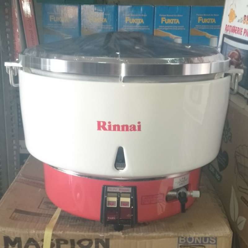 Promo Rinnai RR-55RTL Rice Cooker Penanak Nasi Gas (kapasitas 10 liter ...