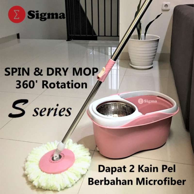 Jual Sigma Official S Series Spin Mop Peralatan Alat Pel Kebersihan ...
