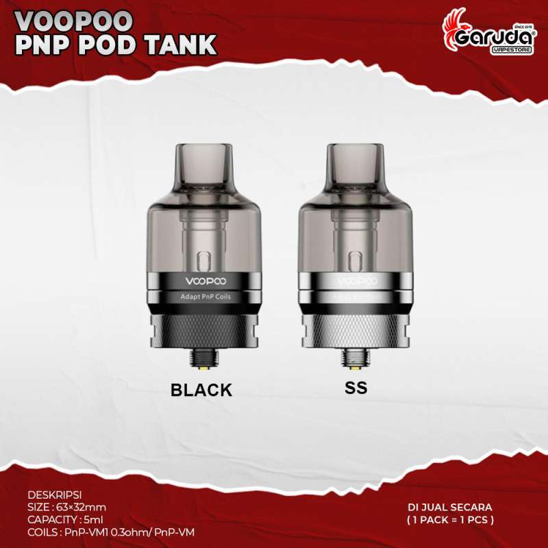Jual Pnp Pod Tank By Voopoo 100% Authentic di Seller Garuda Vape Store ...