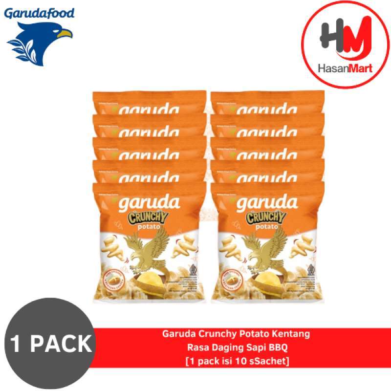 Jual Garuda Food Garuda Crunchy Potato Kentang Rasa Daging Sapi Bbq 13 ...