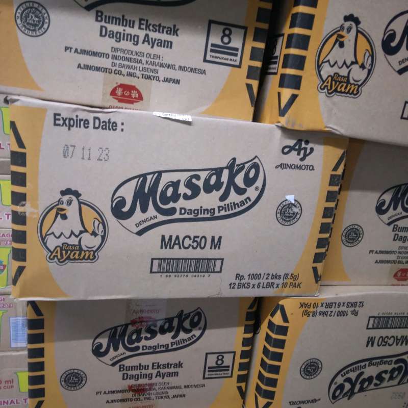 Jual Ajinomoto Penyedap Rasa masako Ayam Rencengan 8,5 gram | Masako ...