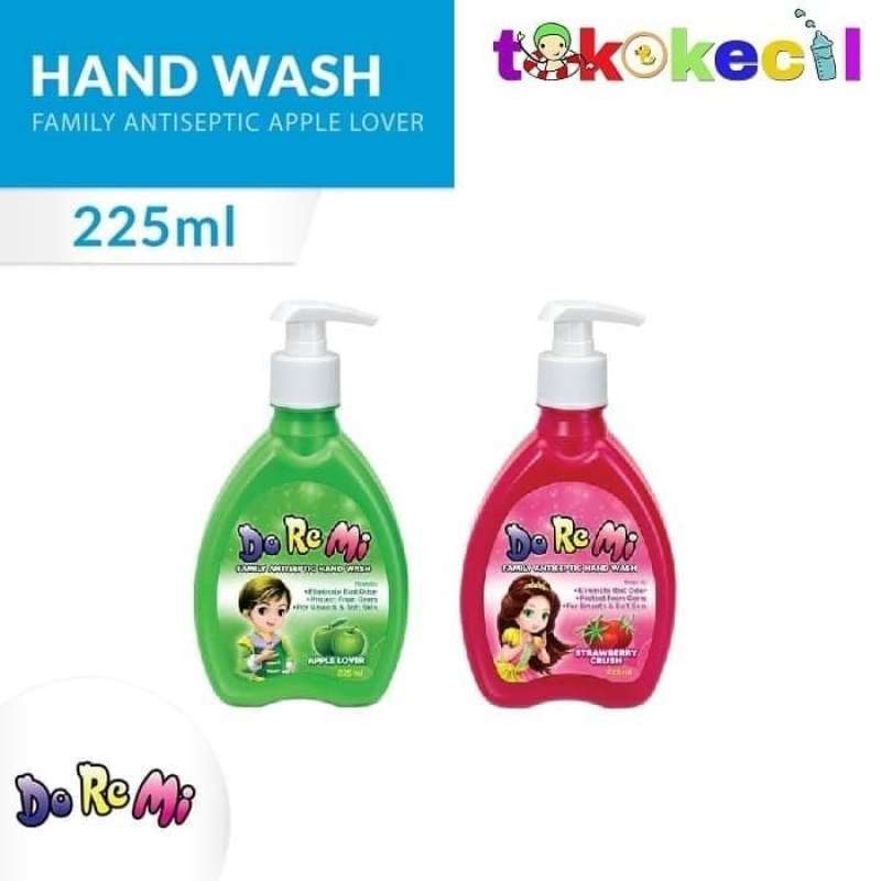 Jual Doremi Family Antiseptic Hand Wash 225ml BOTOL Pump Sabun cuci ...