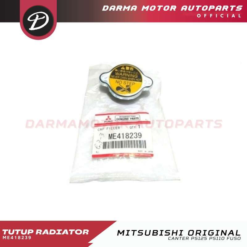 Jual TUTUP RADIATOR CANTER PS125 PS110 FUSO ME418239 ASLI MITSUBISHI ...