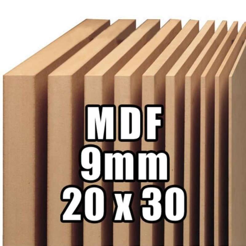 Jual Papan Kayu MDF 9mm Ukuran 20x30Cm di Seller ads audio - Cililitan ...