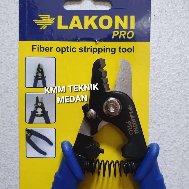 Jual Lakoni Pro Fiber Optic Stripping Tool Tang Pengelupas Fiber Optik ...