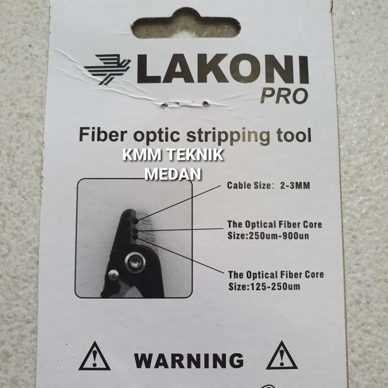 Jual Lakoni Pro Fiber Optic Stripping Tool Tang Pengelupas Fiber Optik ...
