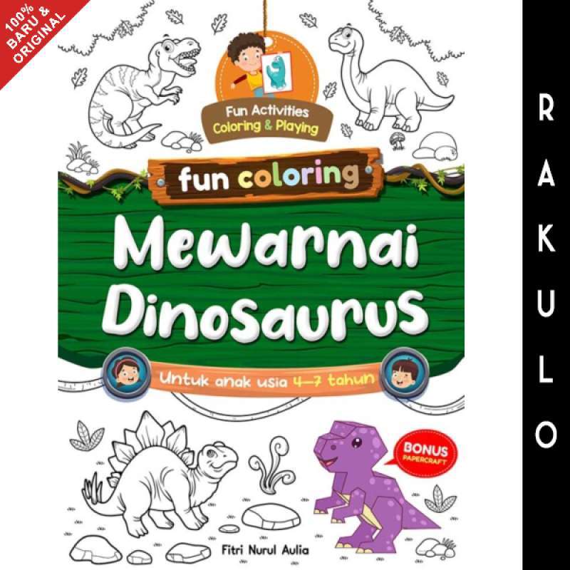 Jual Buku Mewarnai Anak Fun Coloring Aktivitas untuk usia 4-7 Tahun ...