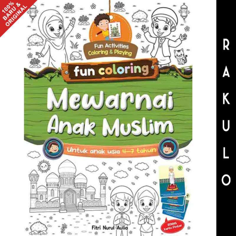 Jual Buku Mewarnai Anak Fun Coloring Aktivitas untuk usia 4-7 Tahun ...