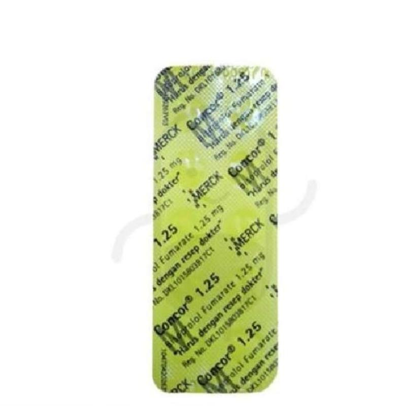 Jual CONCOR 1.25 MG BLISTER 10 TABLET di Seller APOTEK EIRA JAYA ...
