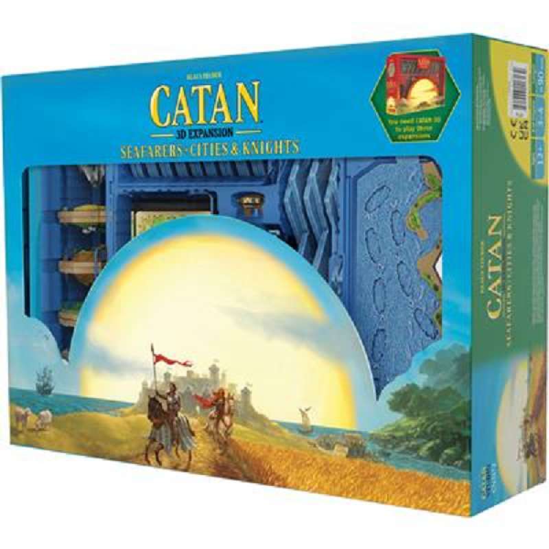 Jual Catan 3D Seafarers + Cities & Knights Expansion Board Game di ...