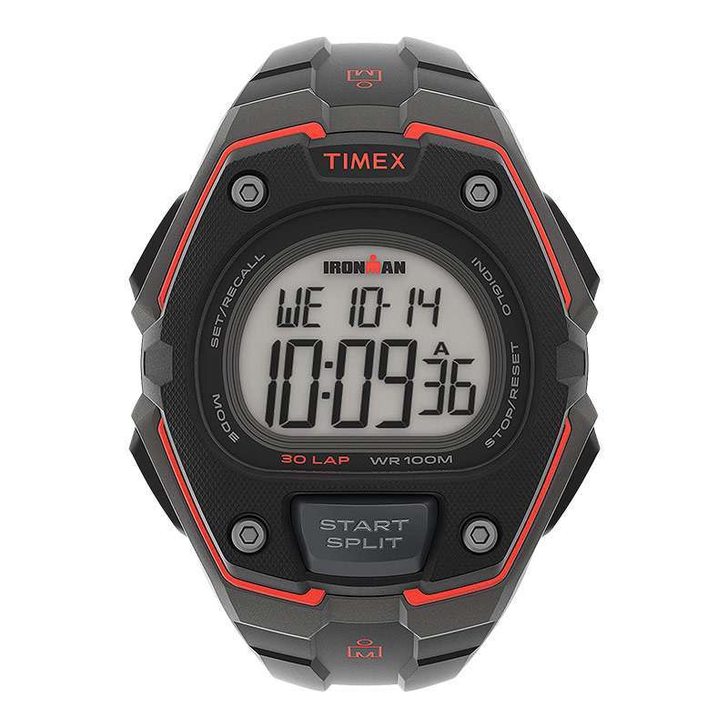 Promo Jam Tangan Timex Ironman TW5M46000 Indiglo Digital Dial Black ...