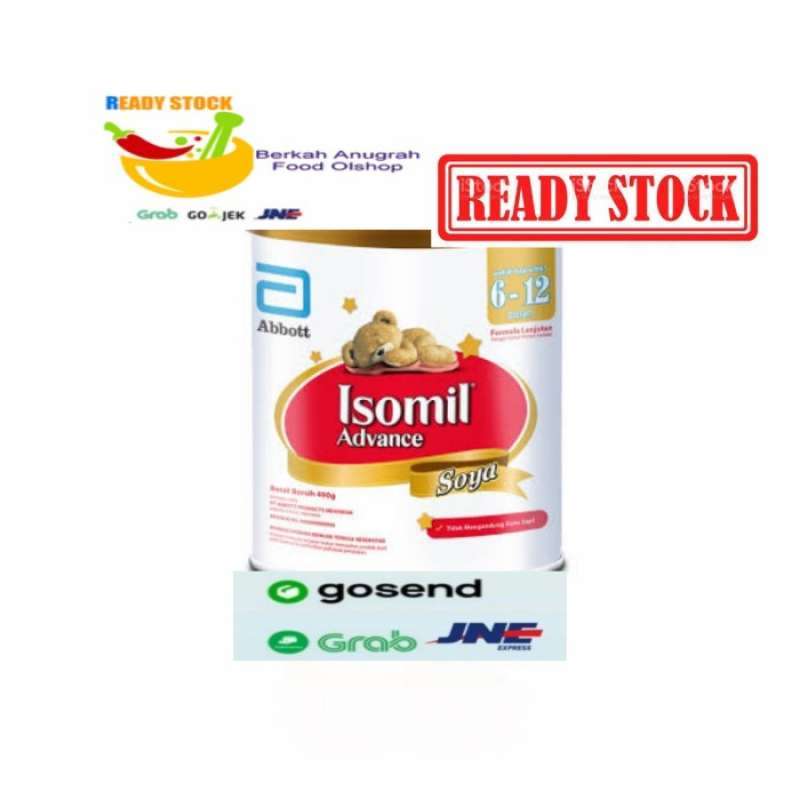 Jual Abbott Isomil Advance Soya Susu Formula Bayi [400 G/6-12 Bulan] Di ...