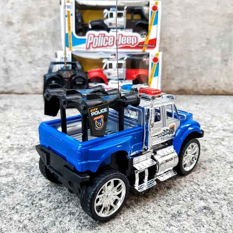 Promo Mainan Mobil Remot Kontrol RC Car Jeep Police Remote Control ...