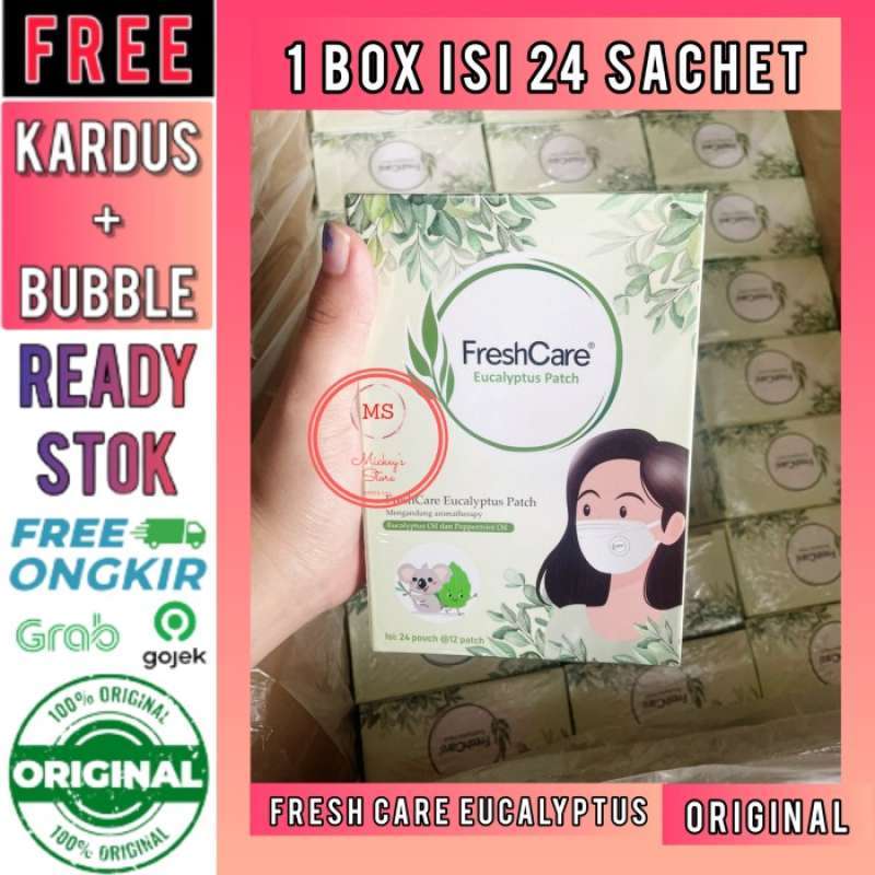 Promo Freshcare Fresh Care Patch Eucalyptus Box Isi 24 Sachet ...