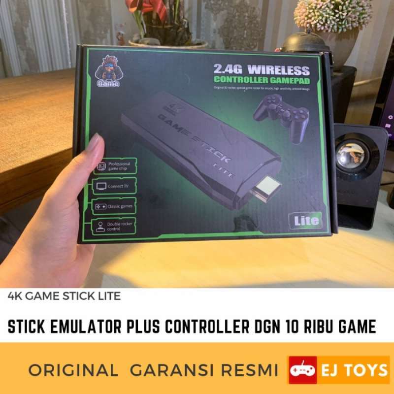 Promo EJ Toys 4K Game Stick Lite Emulator Emulation Retro Game ...