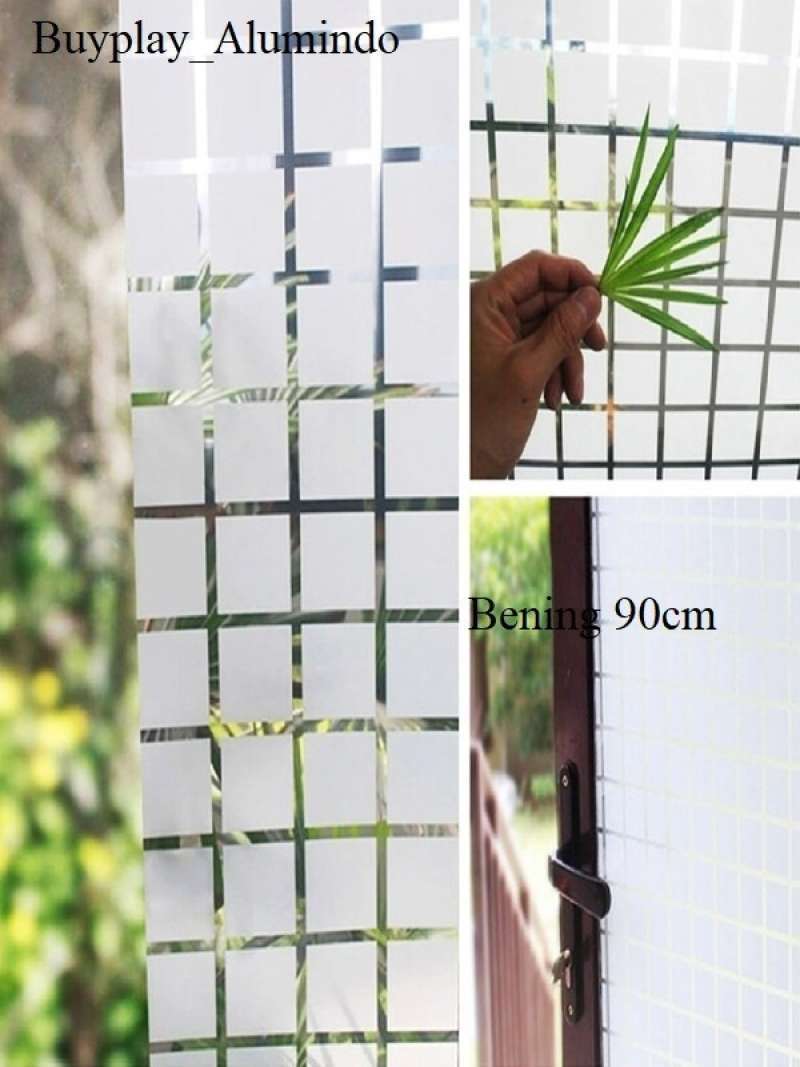 Promo Sticker Kaca Kotak / Stiker Kaca Film Sandblast motif Kotak 1 ...