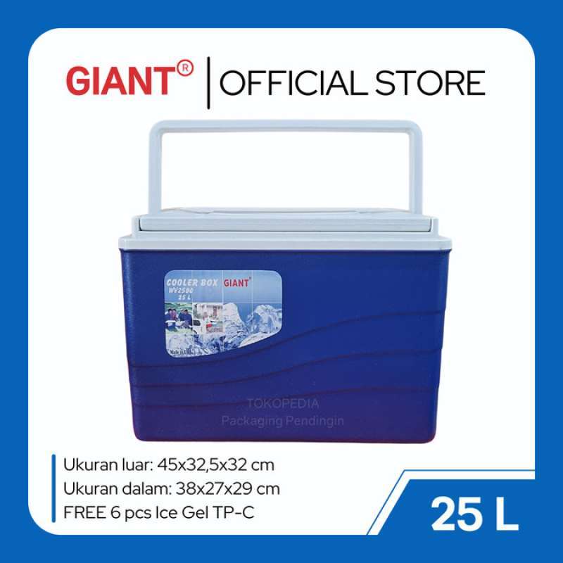 Promo Giant Cooler Box 25 Liter / Cool Box Besar Diskon 23% di Seller ...