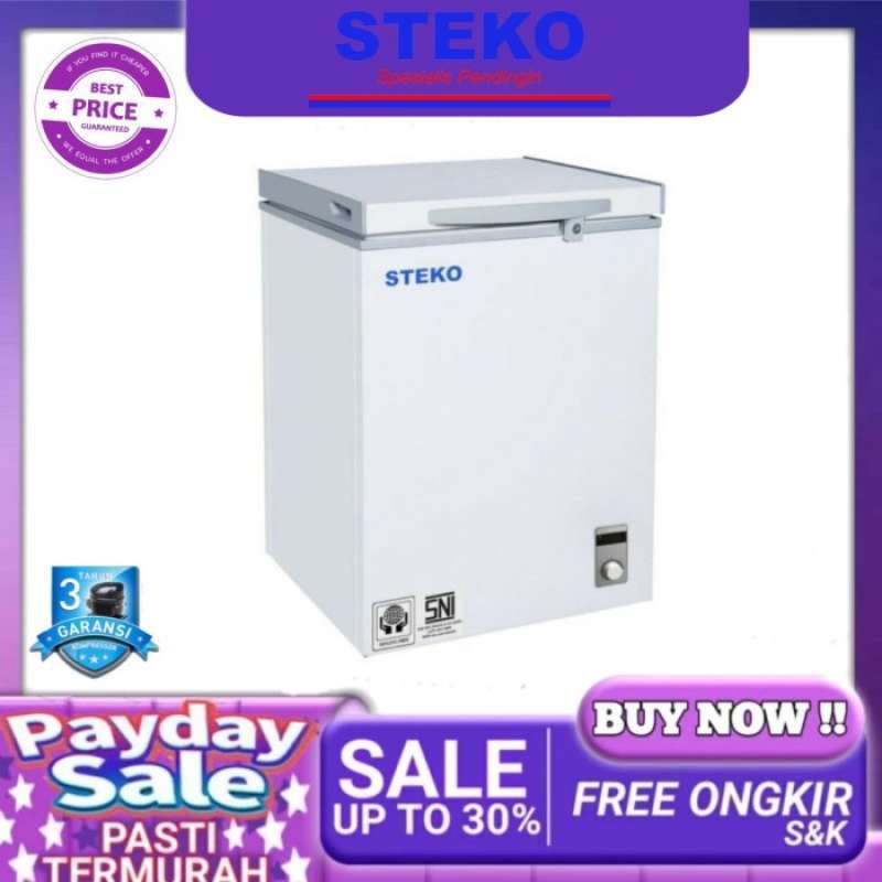 Jual Steko Bf 110 Steko Bf110 Chest Freezer With Hyper Freeze 100 Liter ...