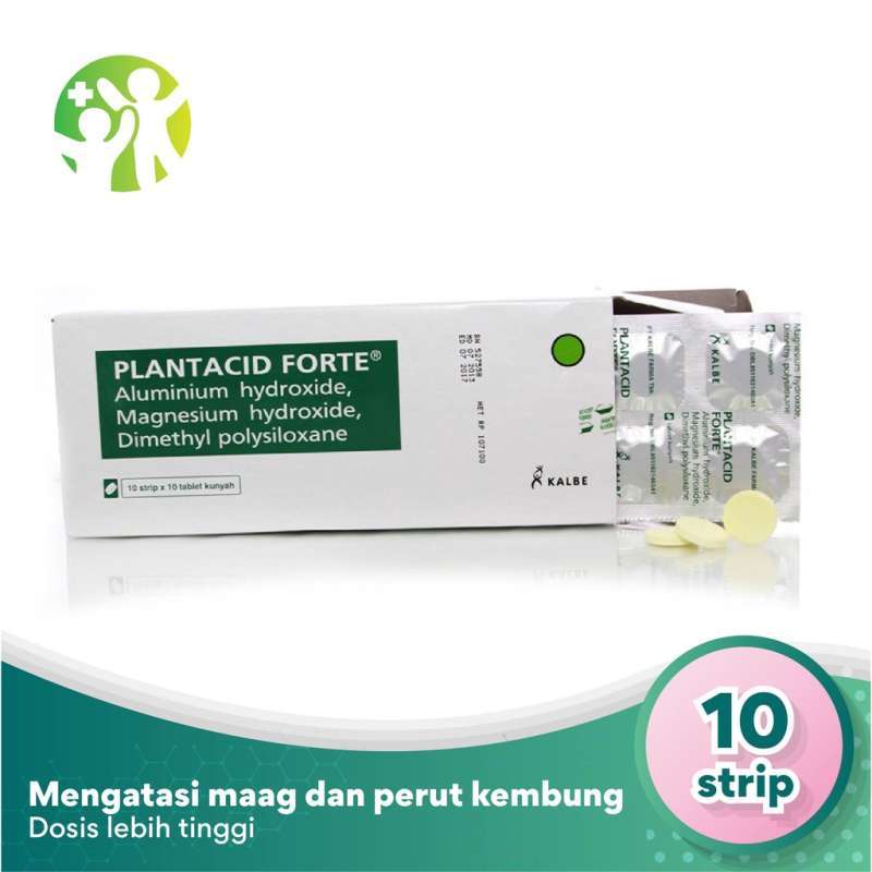 Jual Plantacid Forte Tablet Kunyah - Obat Pencernaan Di Seller Sahabat ...