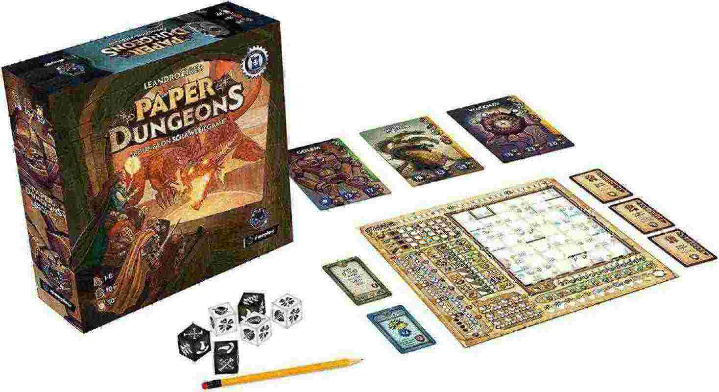 Jual Paper Dungeons Board Game Di Seller Monopolis Board Game Official ...