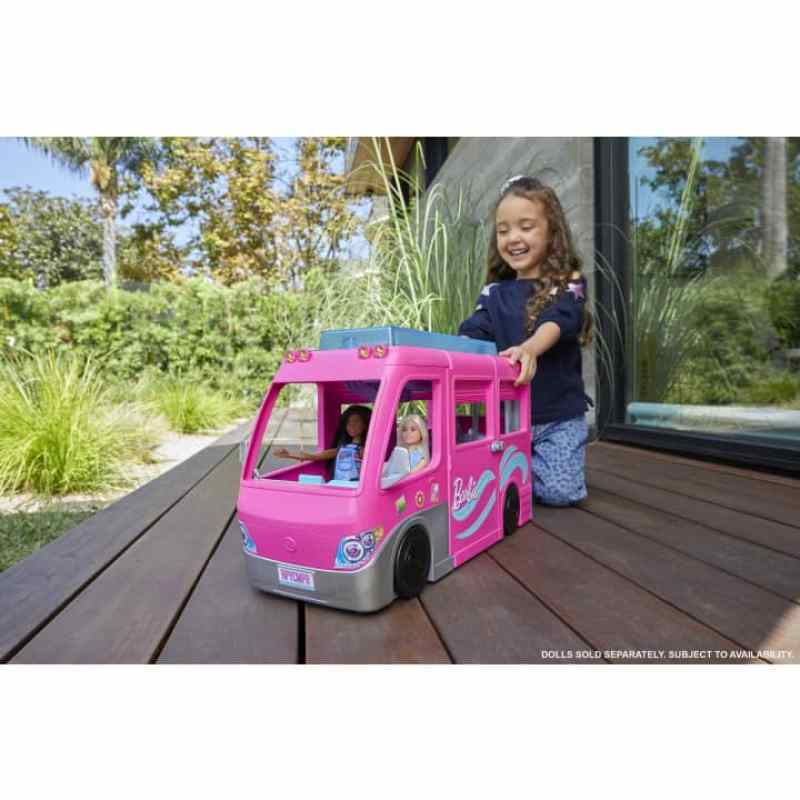 Promo Barbie Dream Camper Vehicle Playset Mobil Barbie Hcd46 Diskon 55% ...